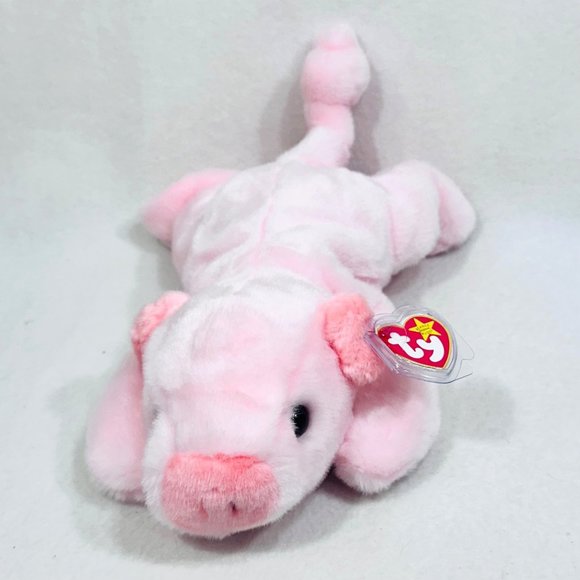 Ty | Toys | Vintage Ty Squealer Plushstuffed Pig Beanie Buddies ...